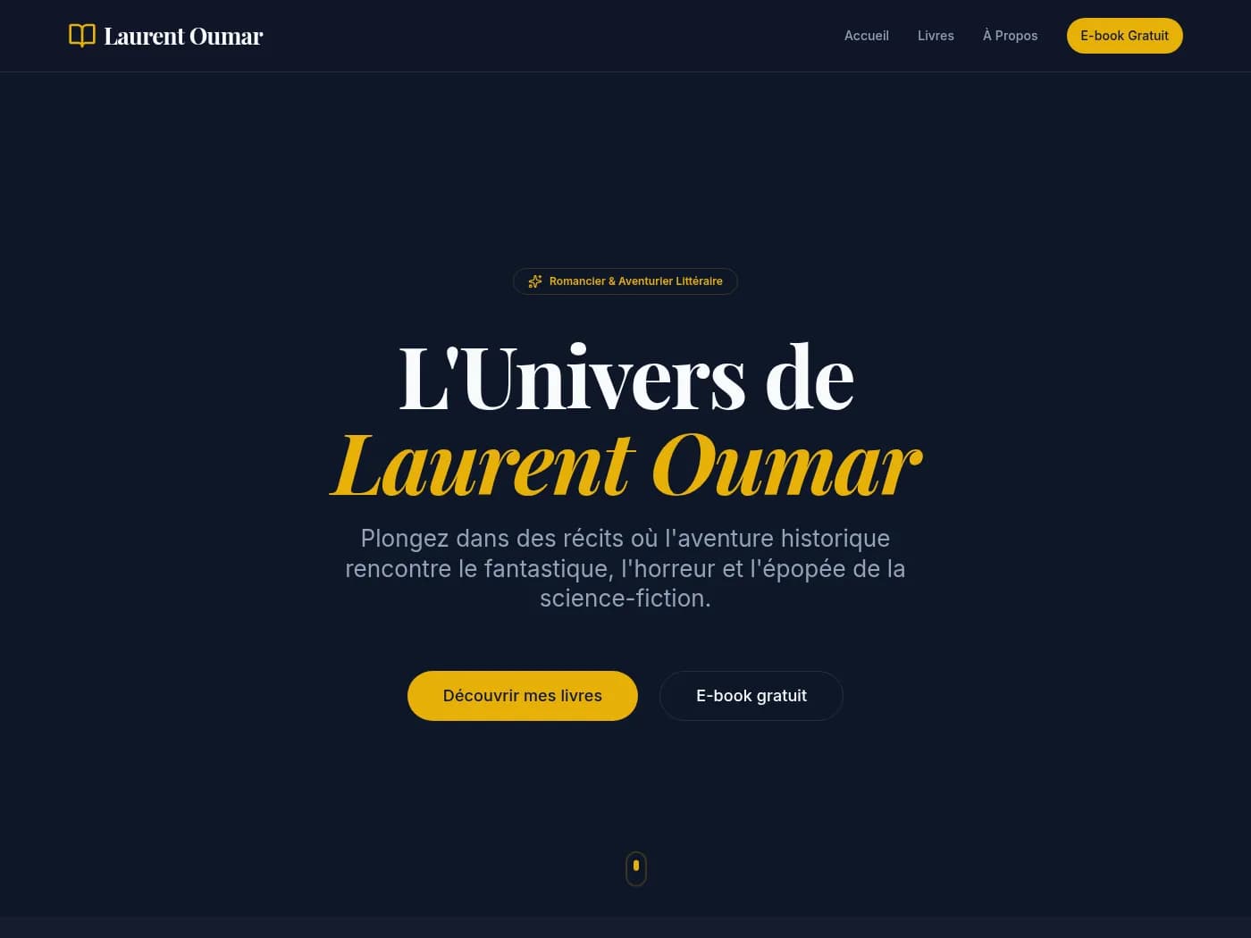 Laurent Oumar Bookshelf