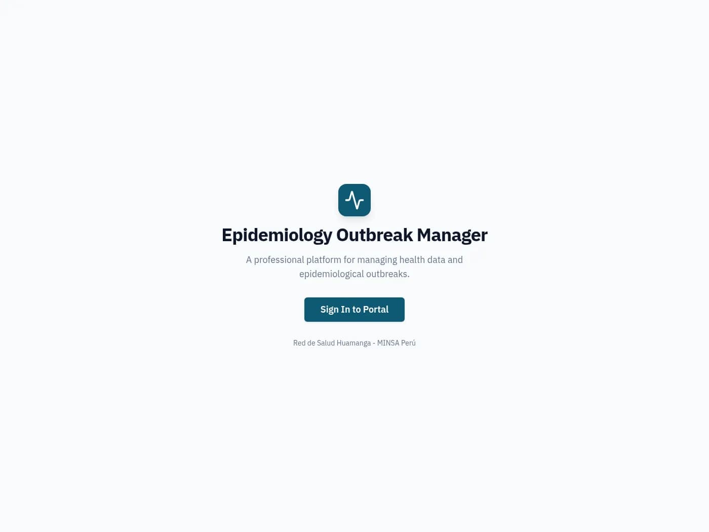 Epidemiology Outbreak Manager
