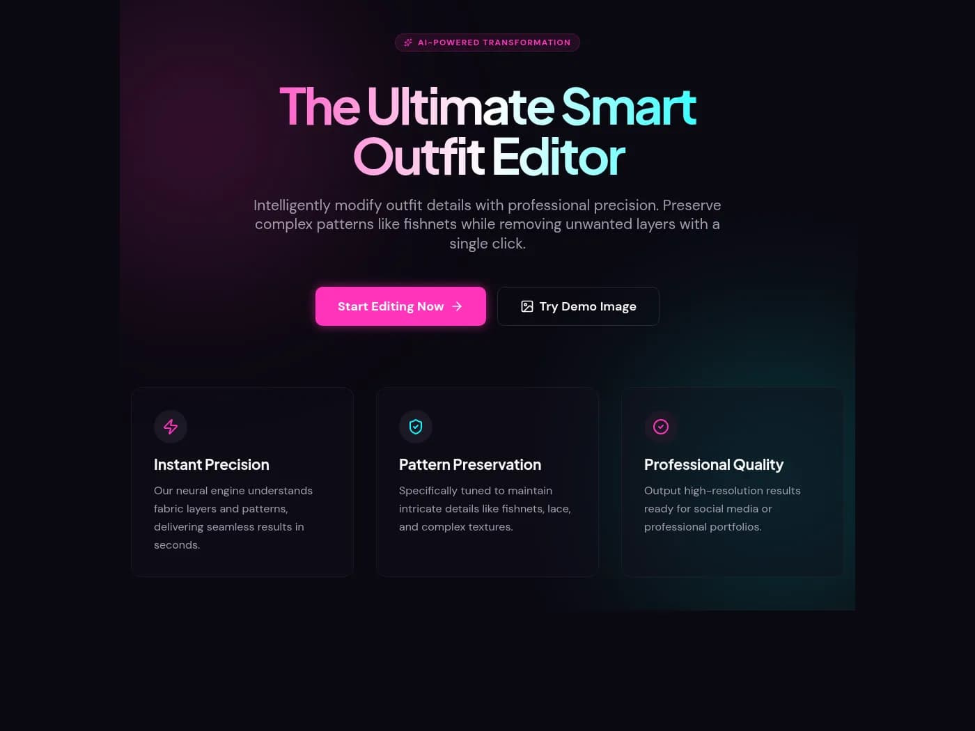 Smart Outfit Editor