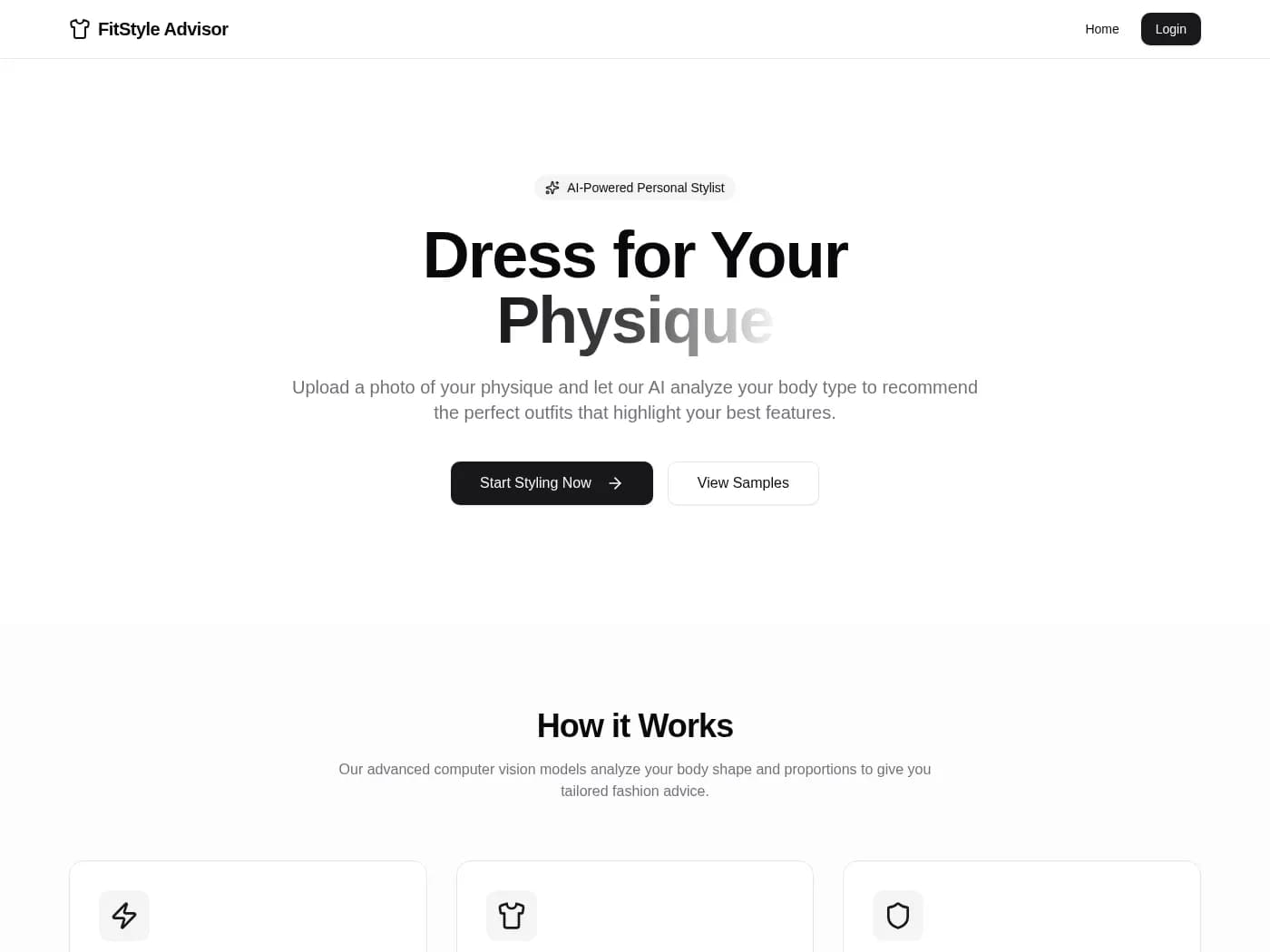 FitStyle Advisor