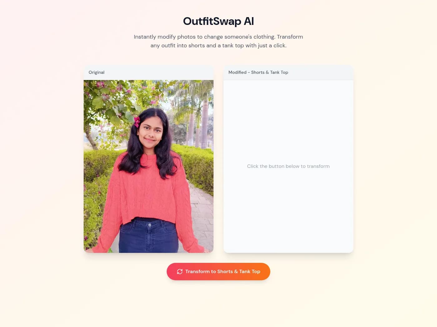 OutfitSwap AI