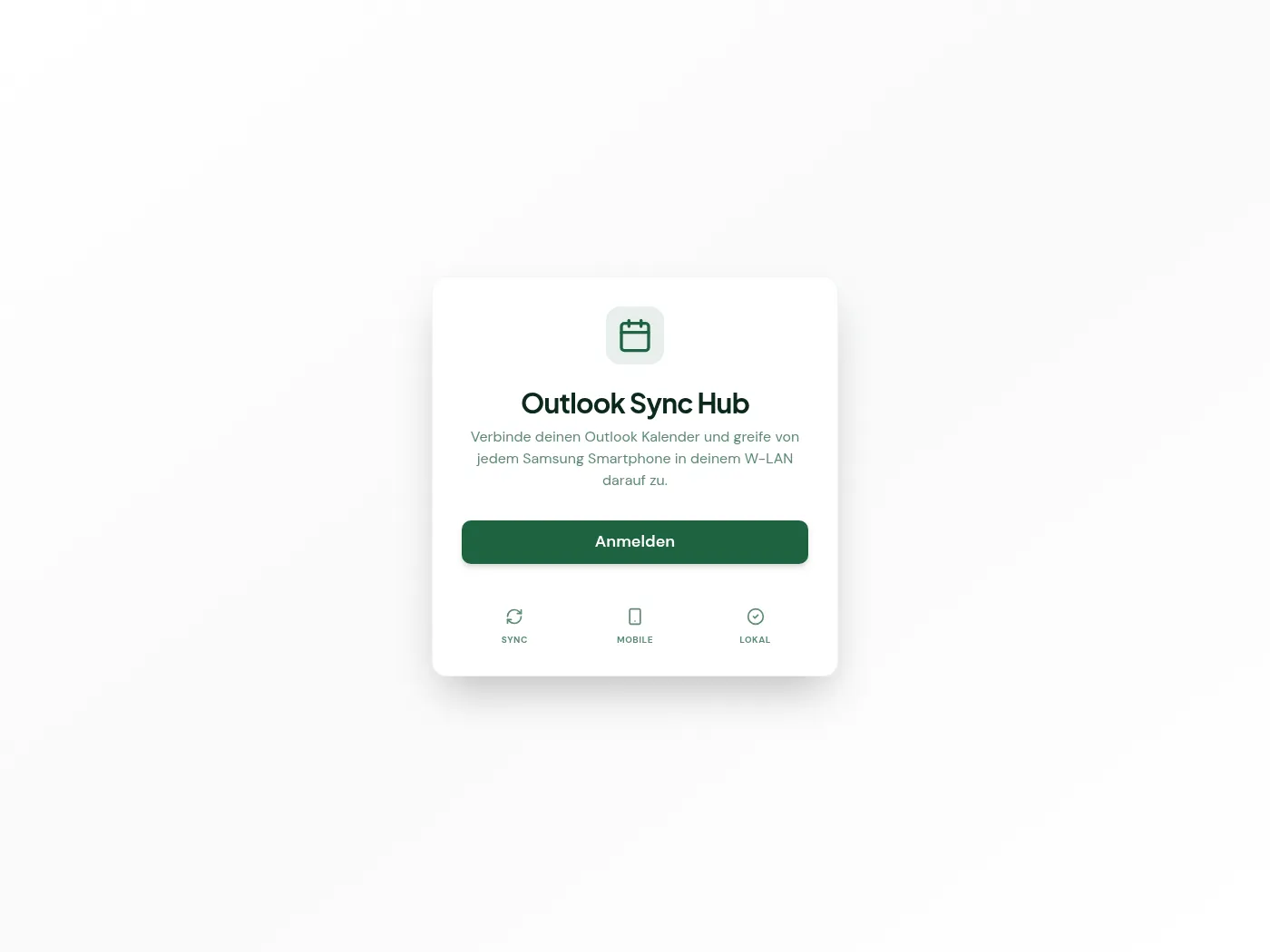 Outlook Sync Calendar Hub