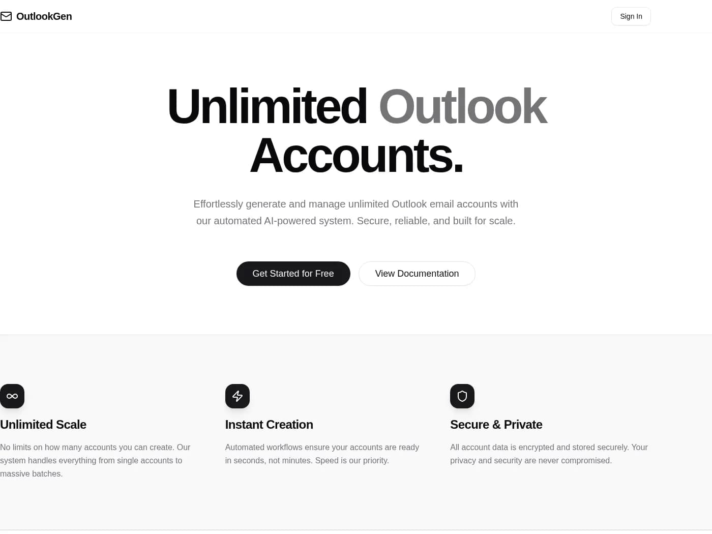 Outlook Email Creator