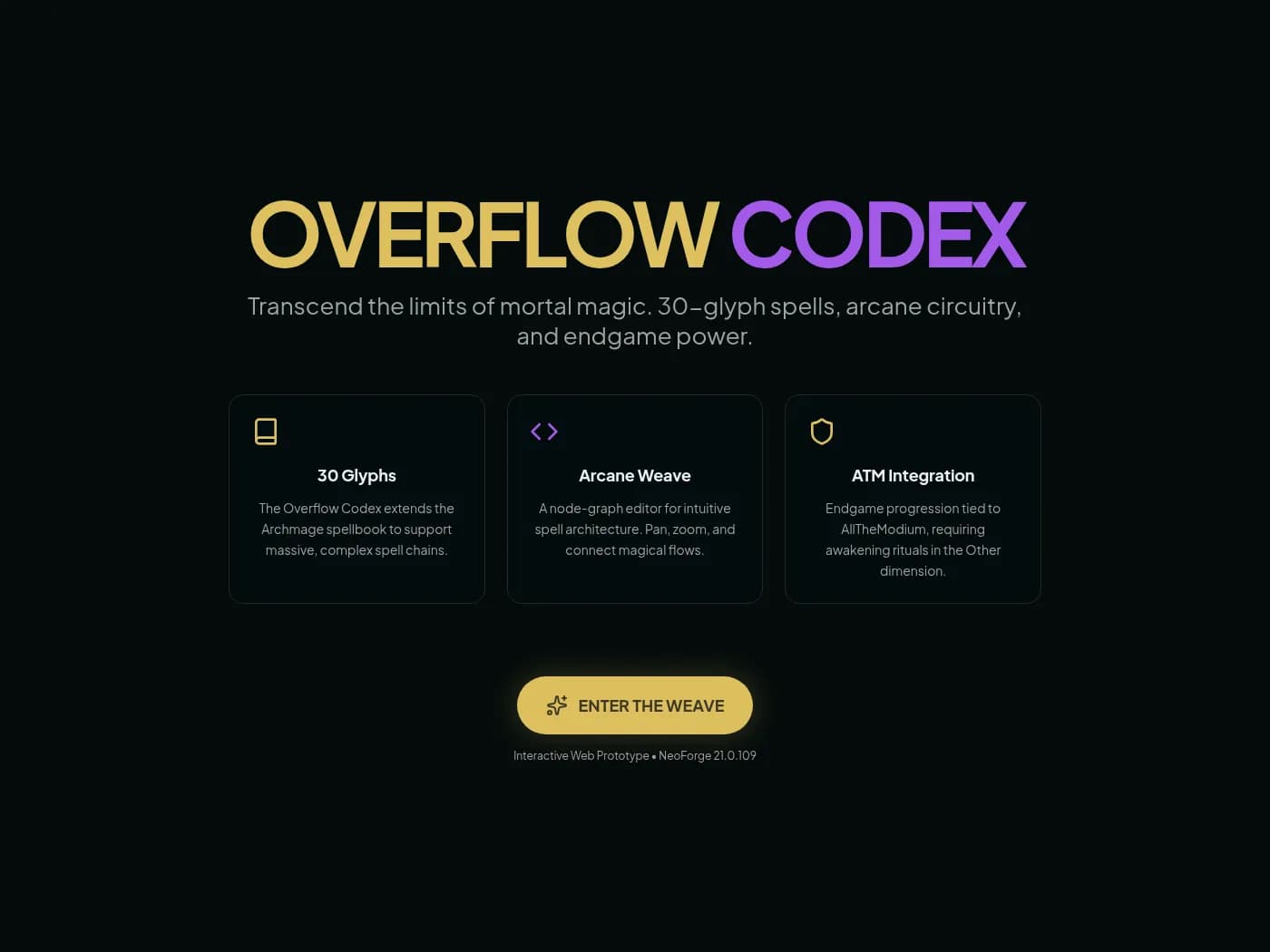 Overflow Codex: Ars Nouveau+