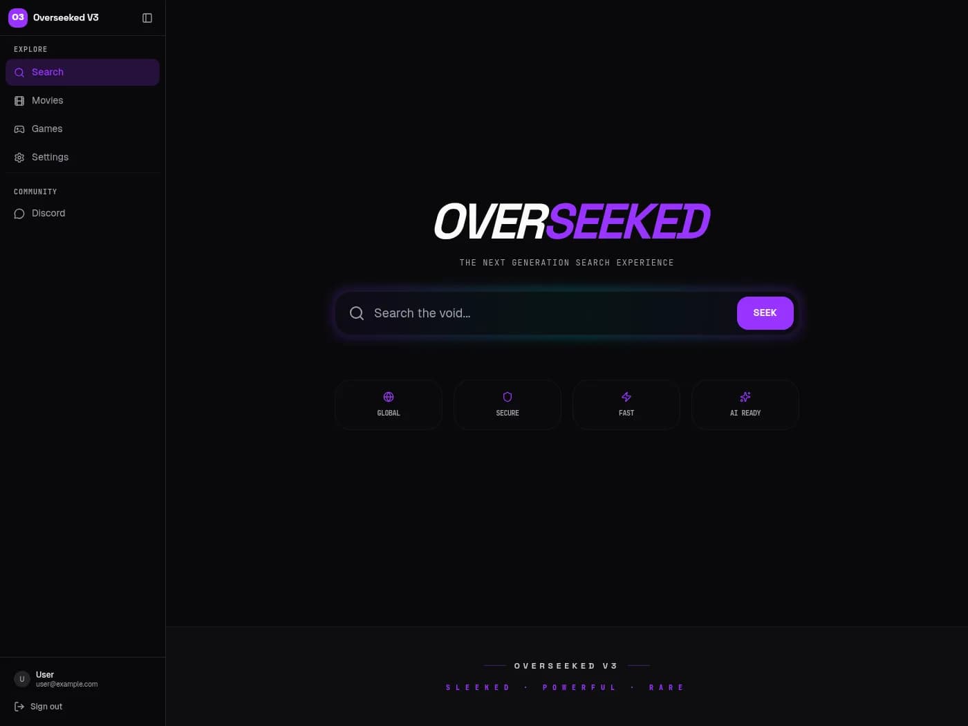 Overseeked V3 Hub