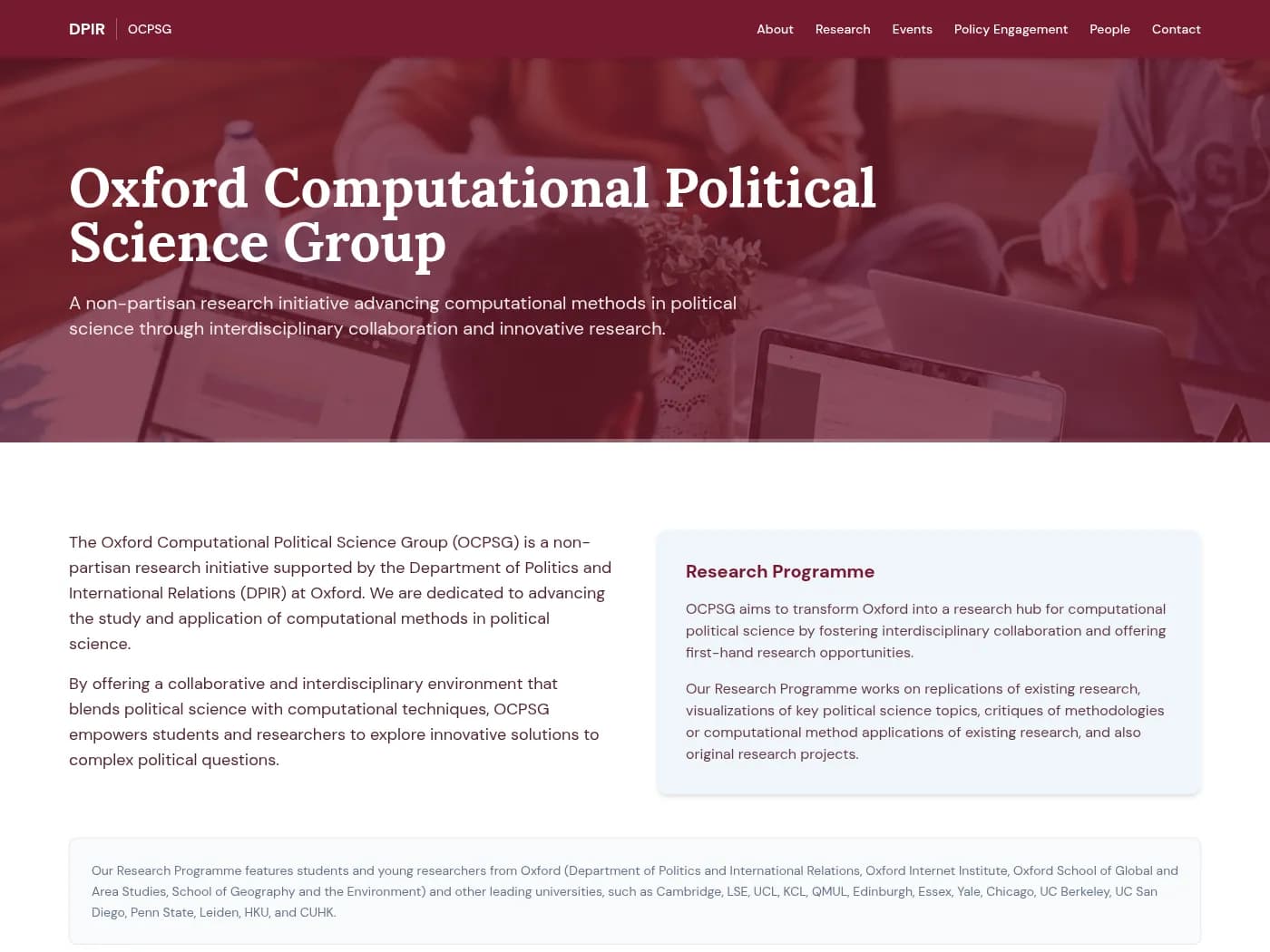 OxPolSci Hub
