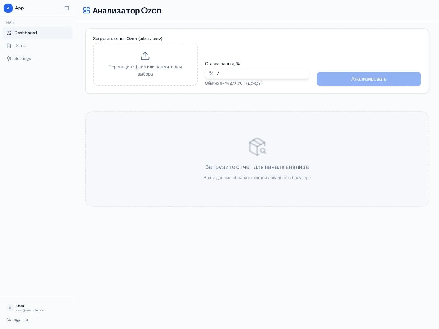 Ozon Analyzer Pro