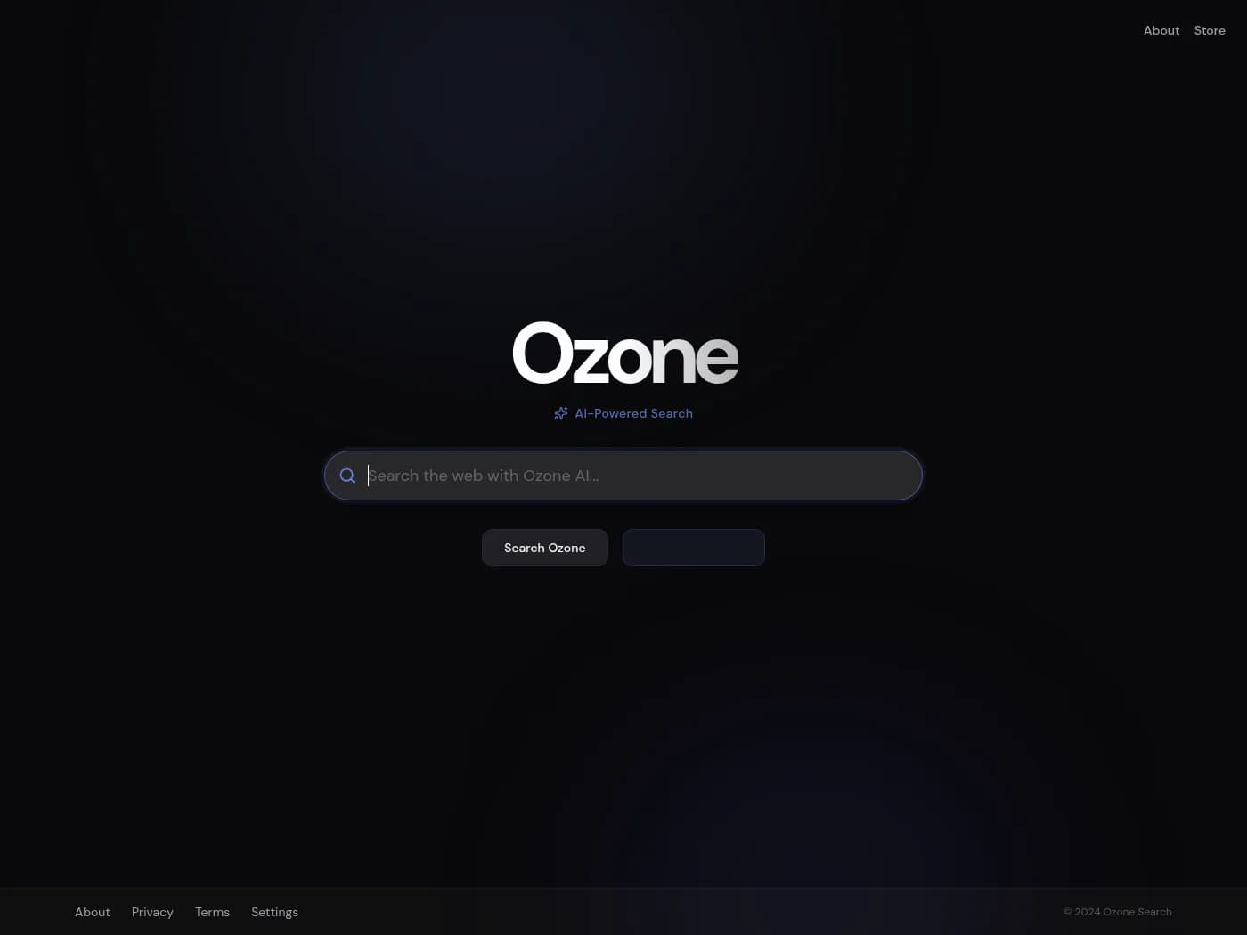 Ozone AI Search Engine