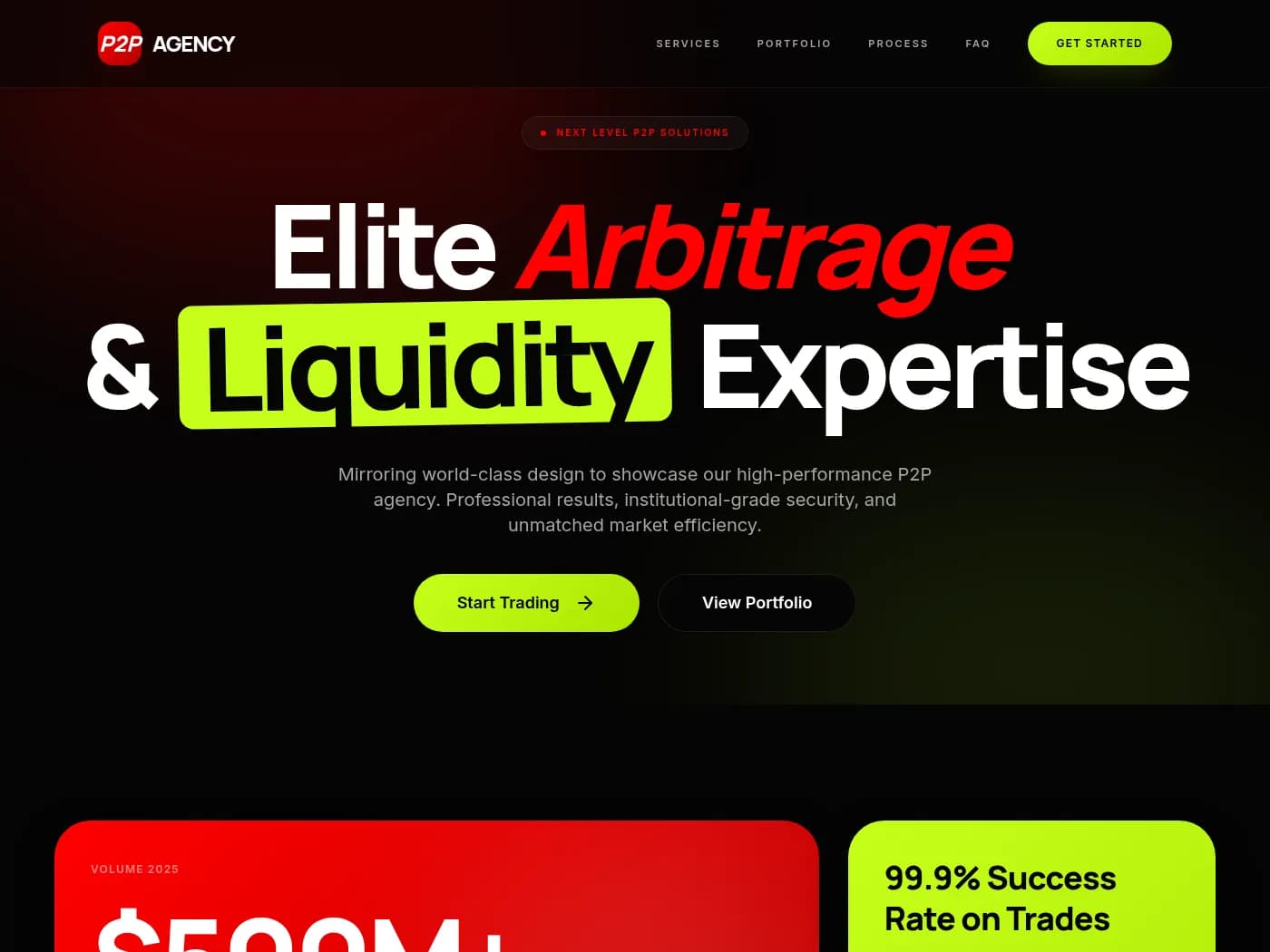 P2P Agency Portfolio