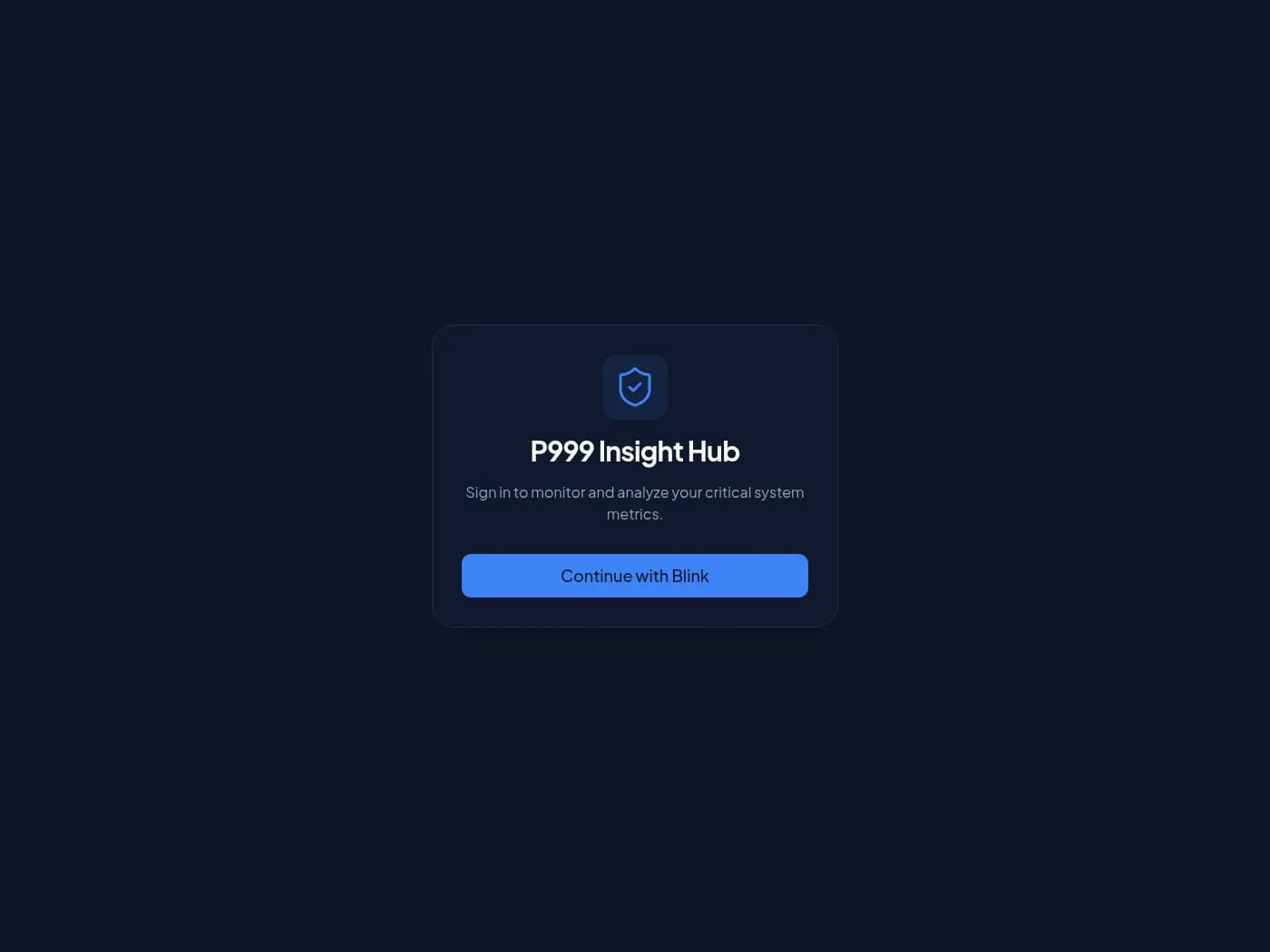 P999 Insight Hub