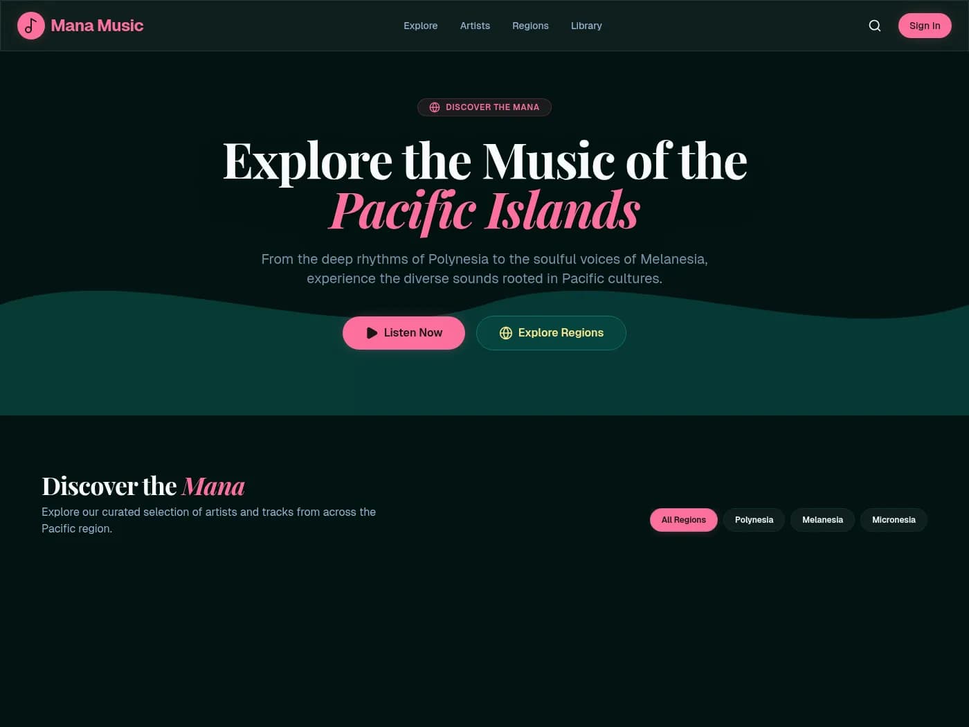 Pacific Music Finder
