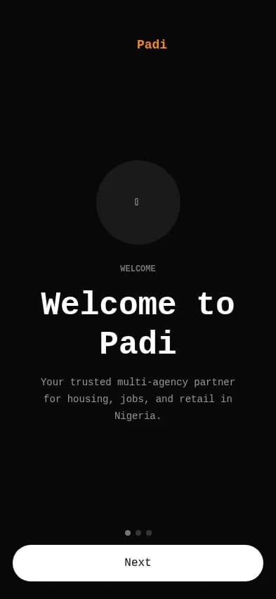Padi Multi-Agency Super App