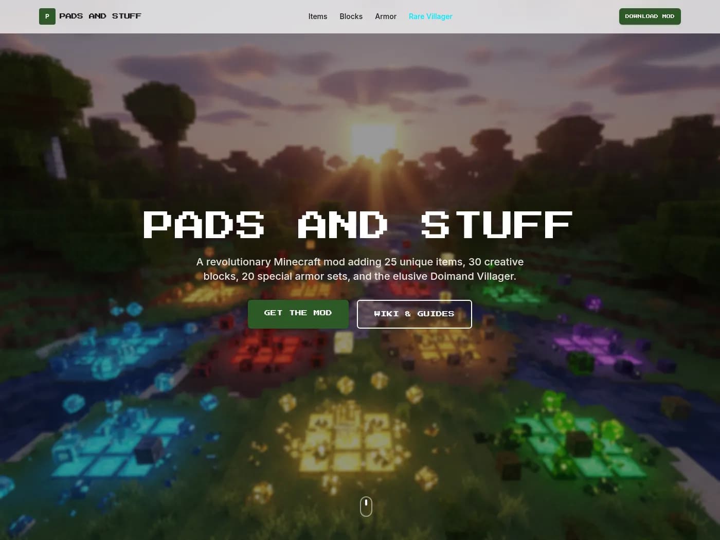 Pads and Stuff Mod