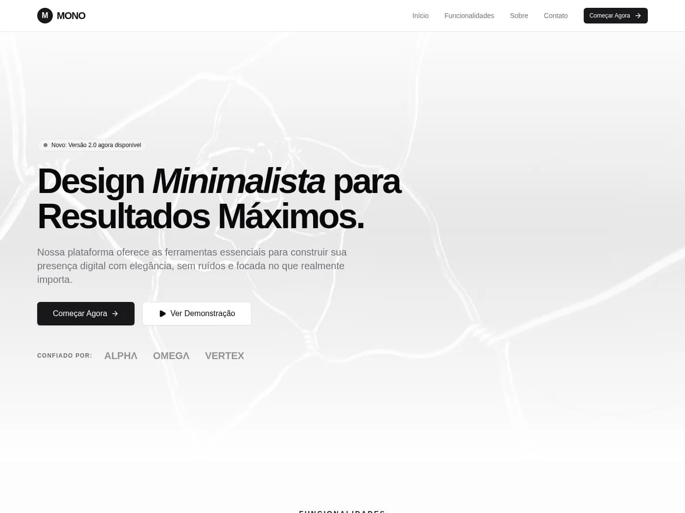 Página Simples Instantânea