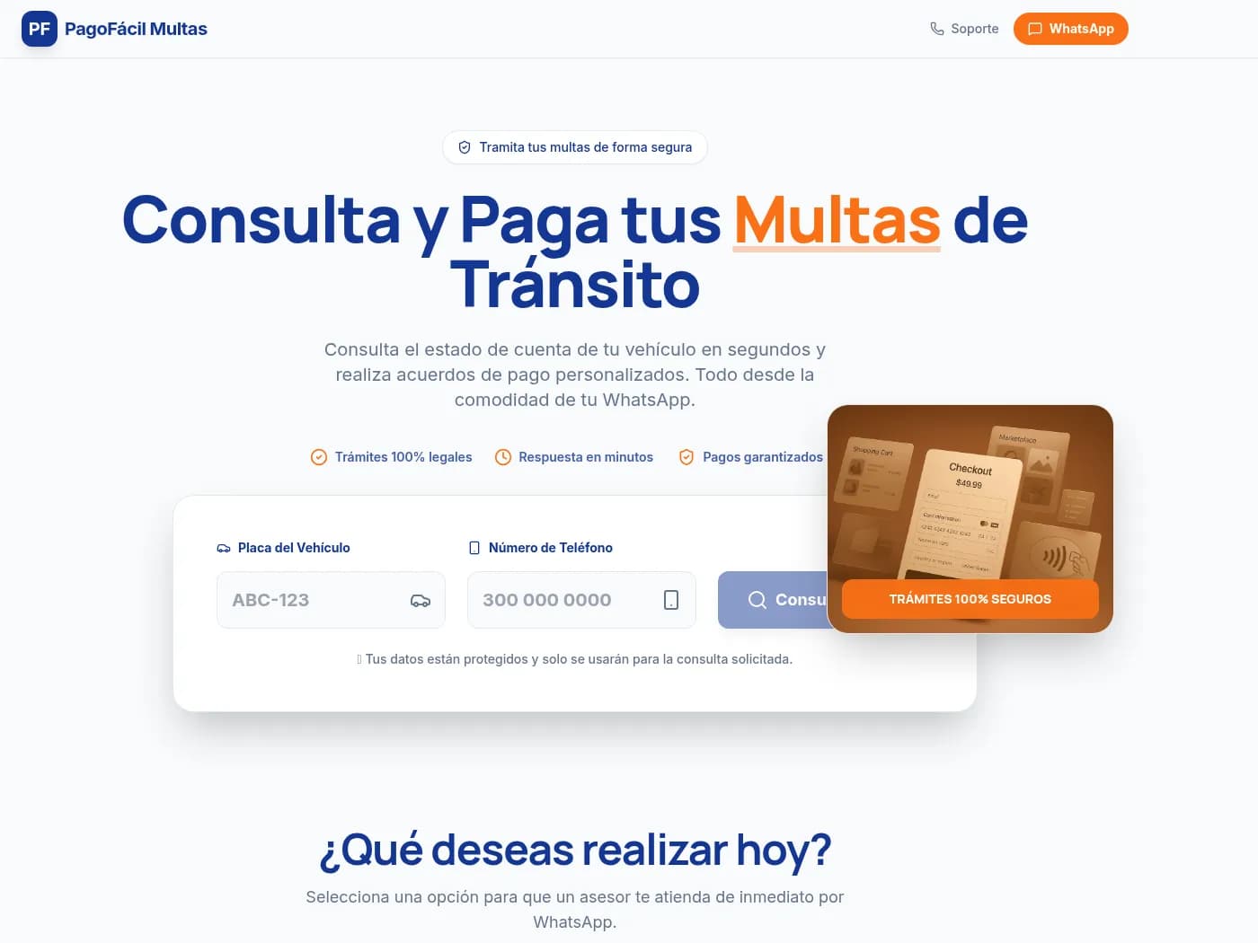 PagoFácil Multas Web