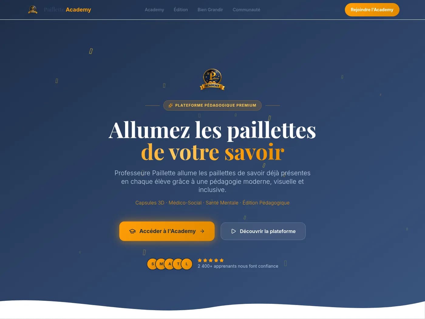 Paillette Academy Hub