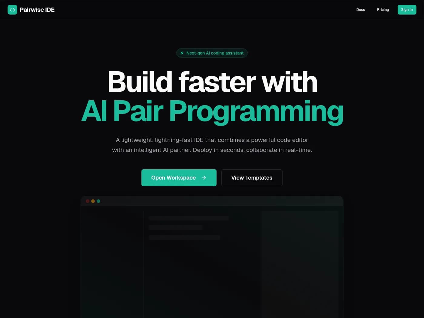 Pairwise IDE