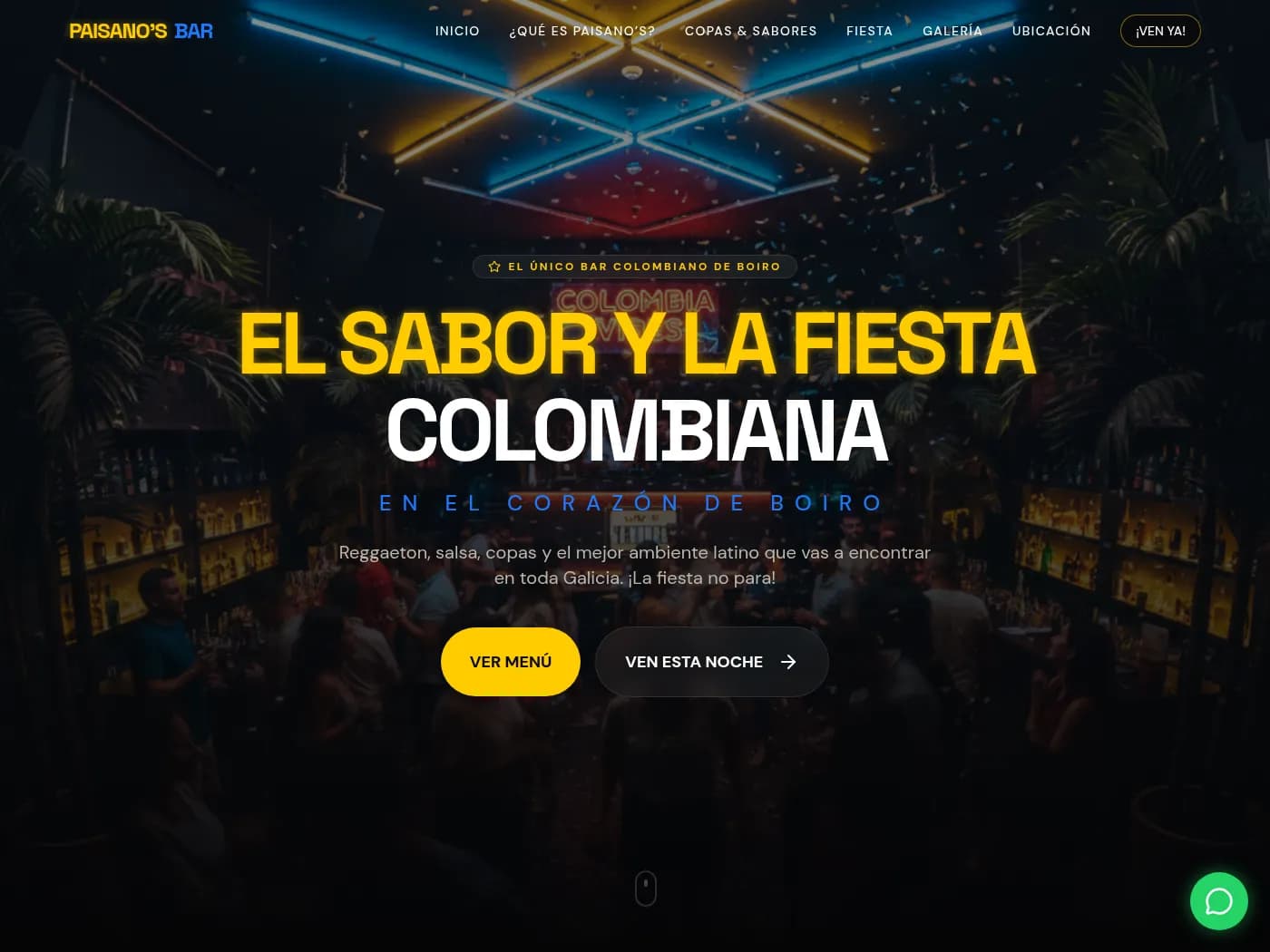 Paisano’s Fiesta Web