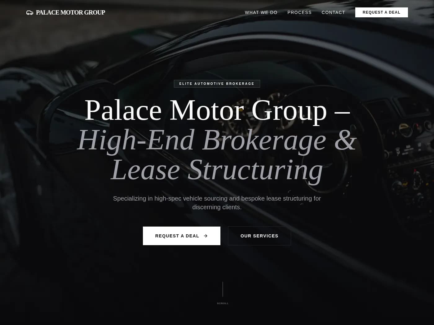 Palace Motor Group Site
