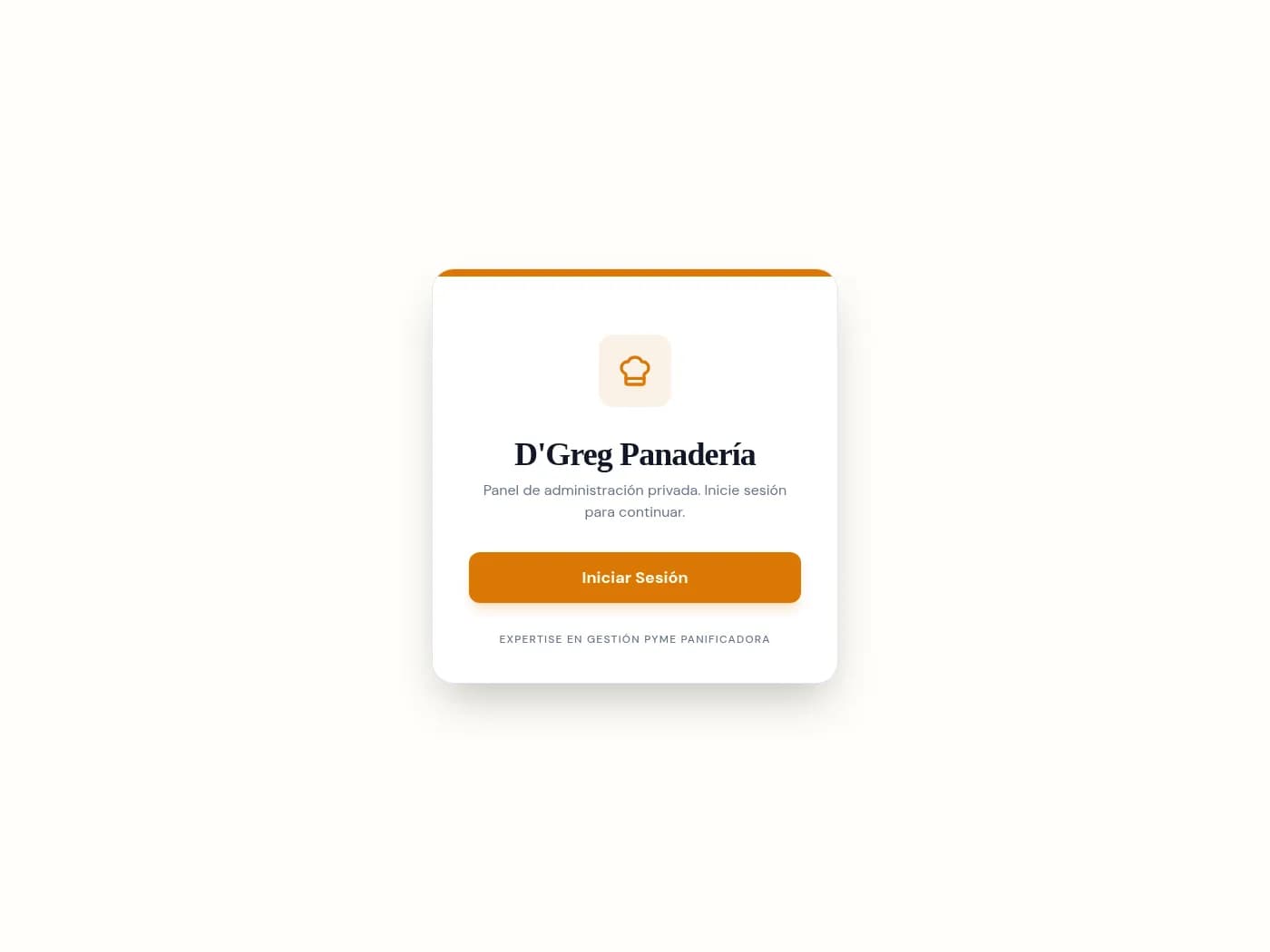 D'Greg Panadería Manager