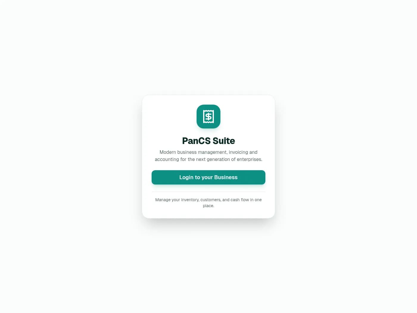 PanCS Business Suite