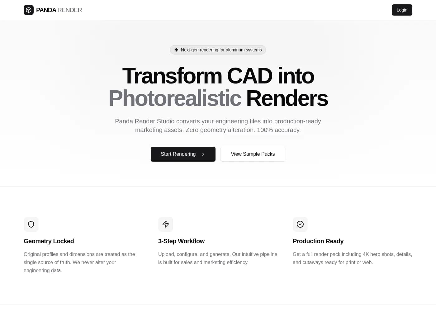 Panda Render Studio