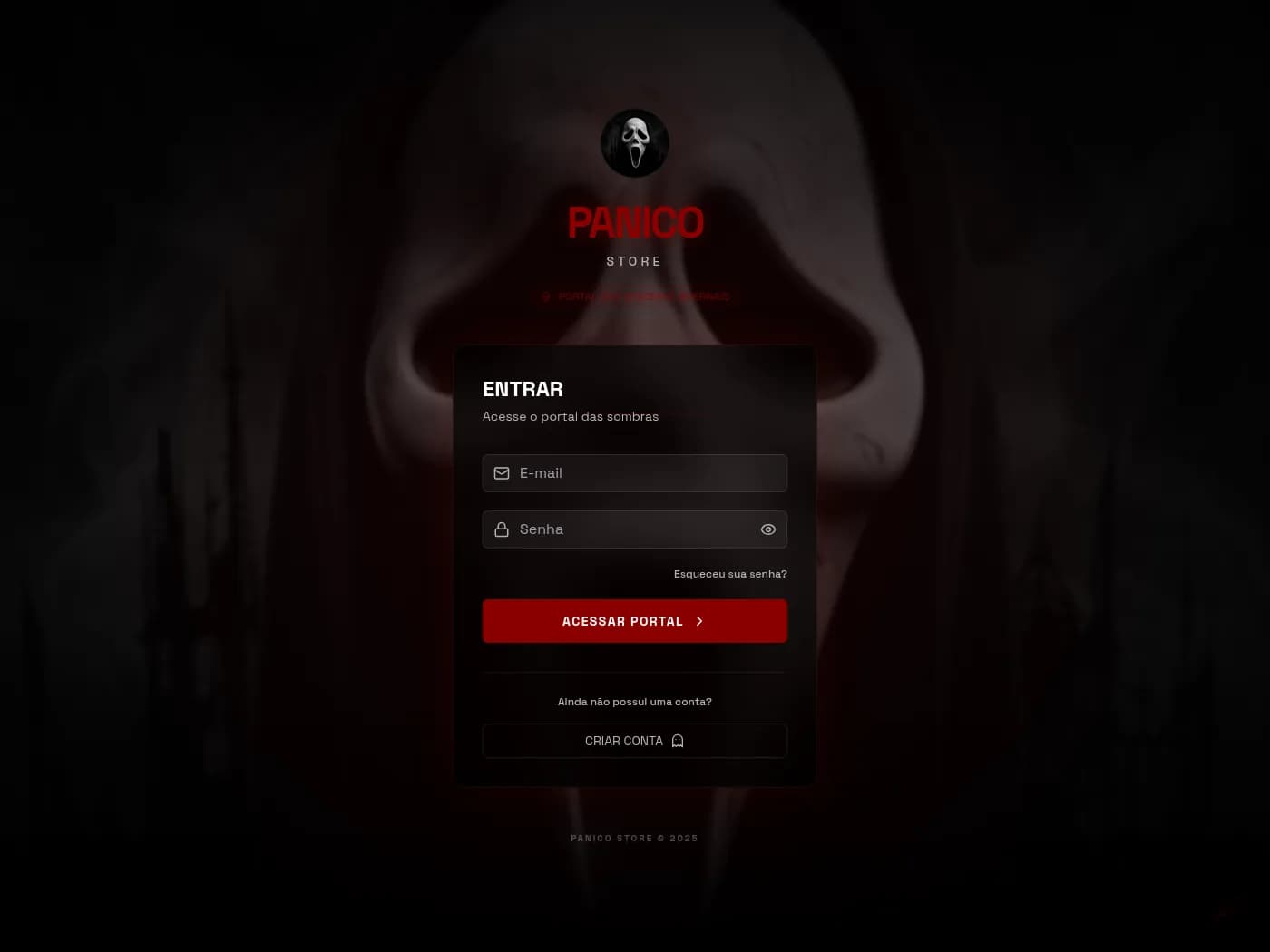 Pânico Login