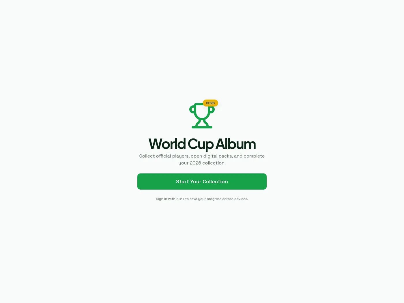 Virtual Panini Album 2026