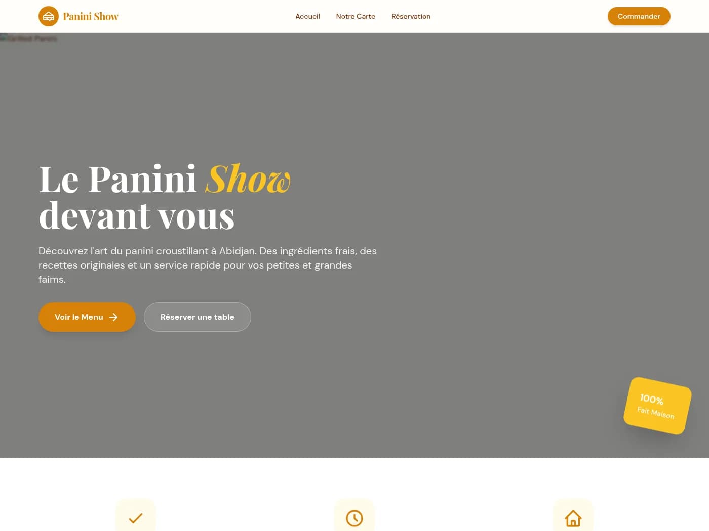 Panini Show Website