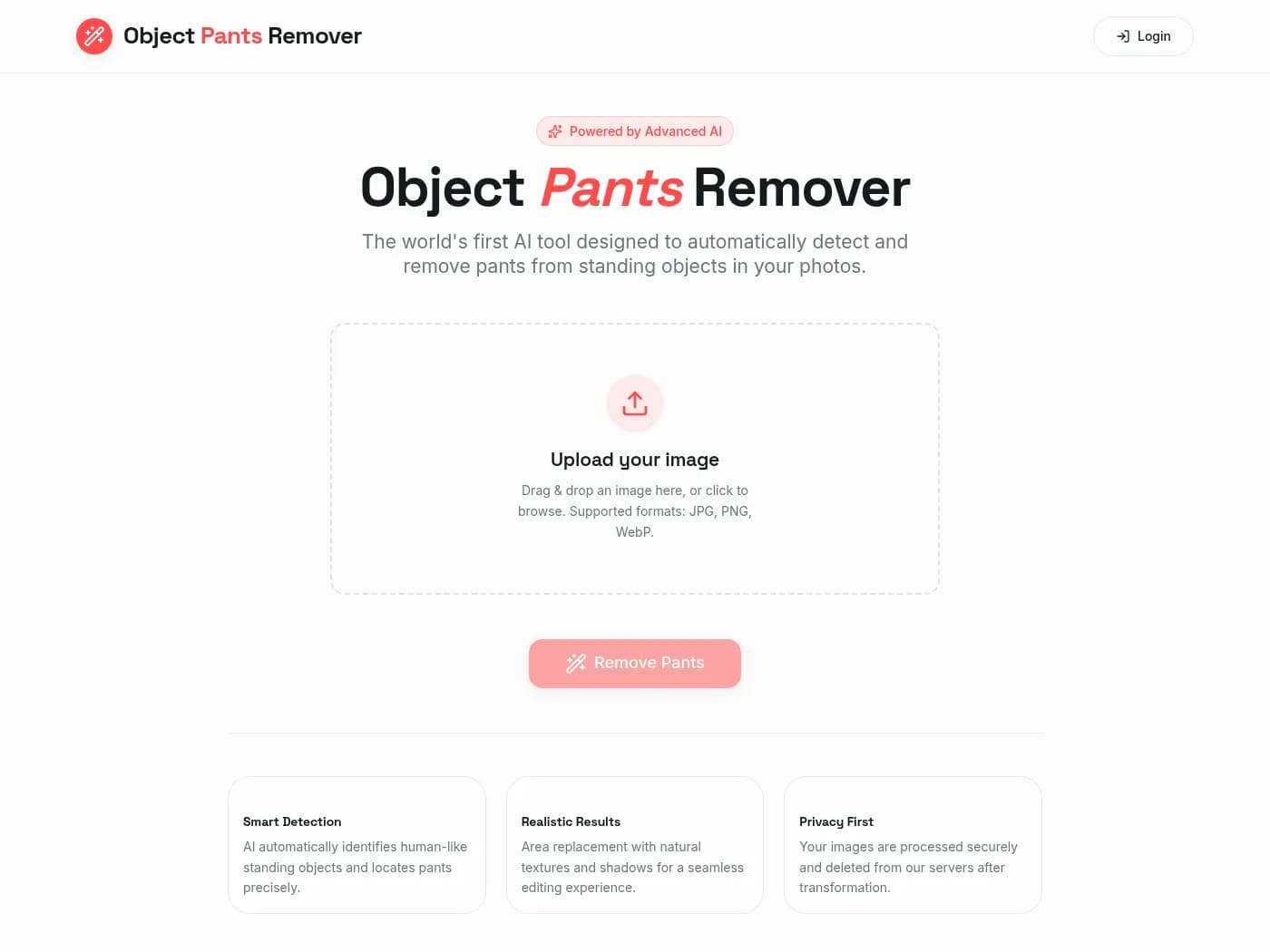 Object Pants Remover