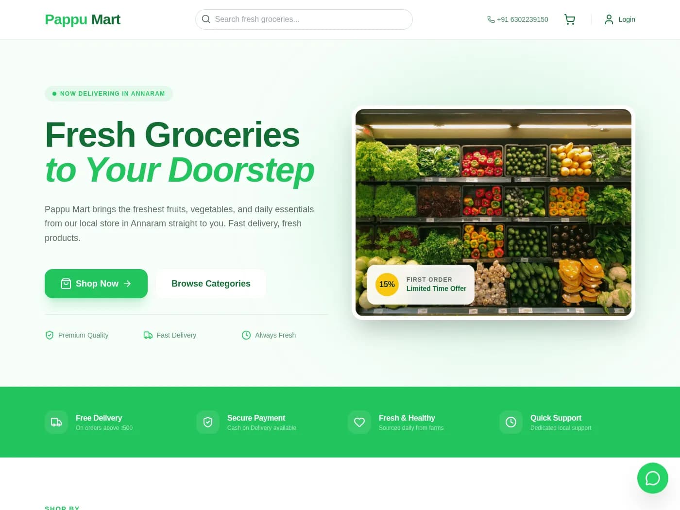 Pappu Mart Online Grocery