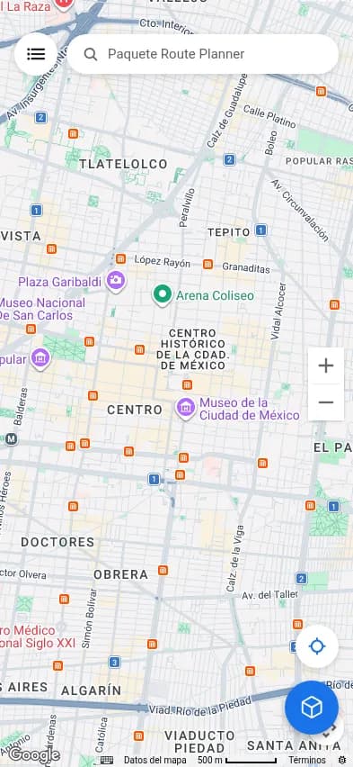 Paquete Route Planner