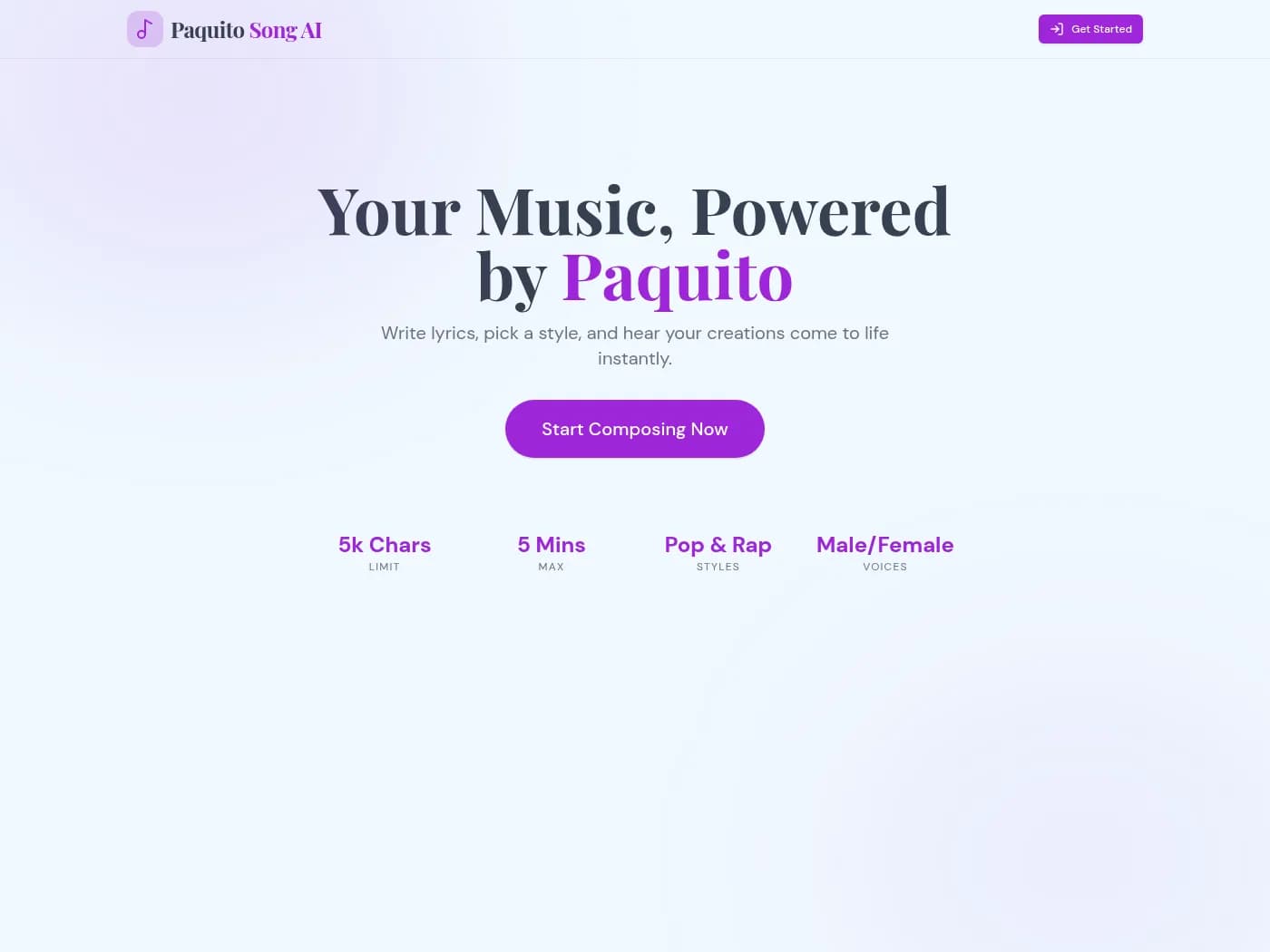 Paquito Song AI