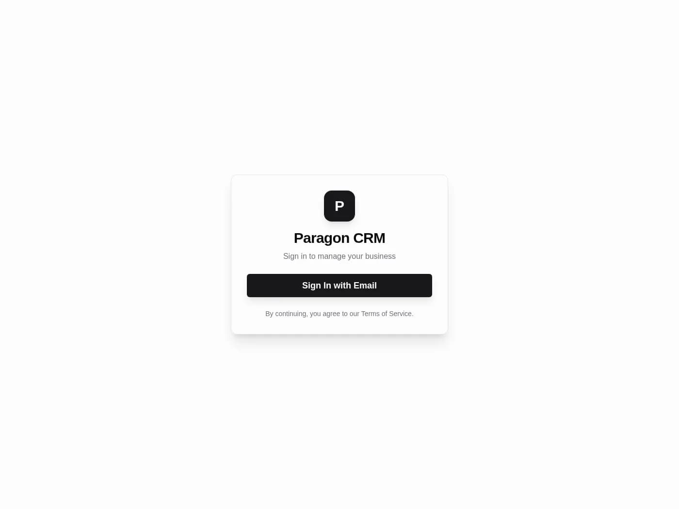 Paragon CRM Suite