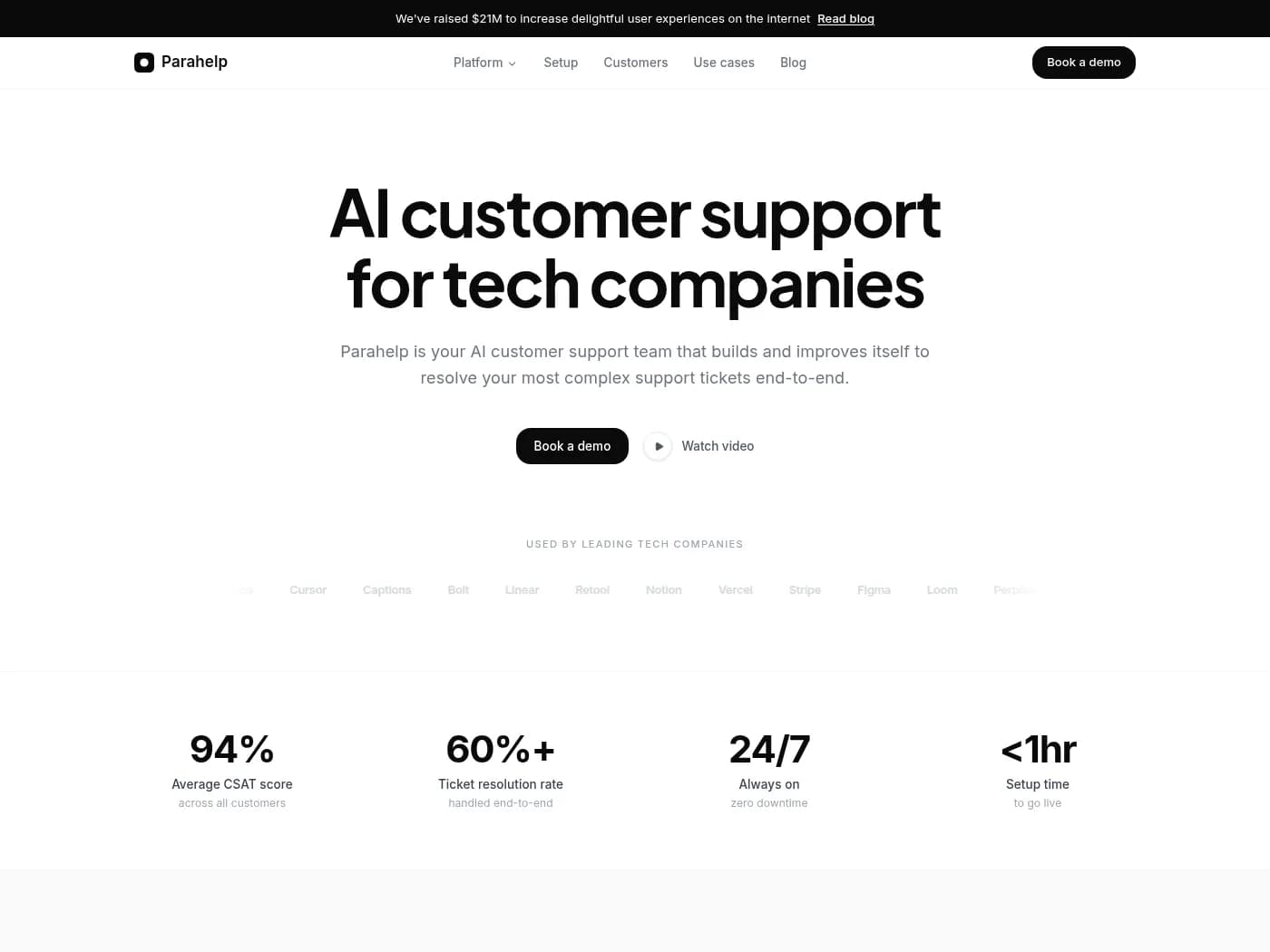 Parahelp AI Clone