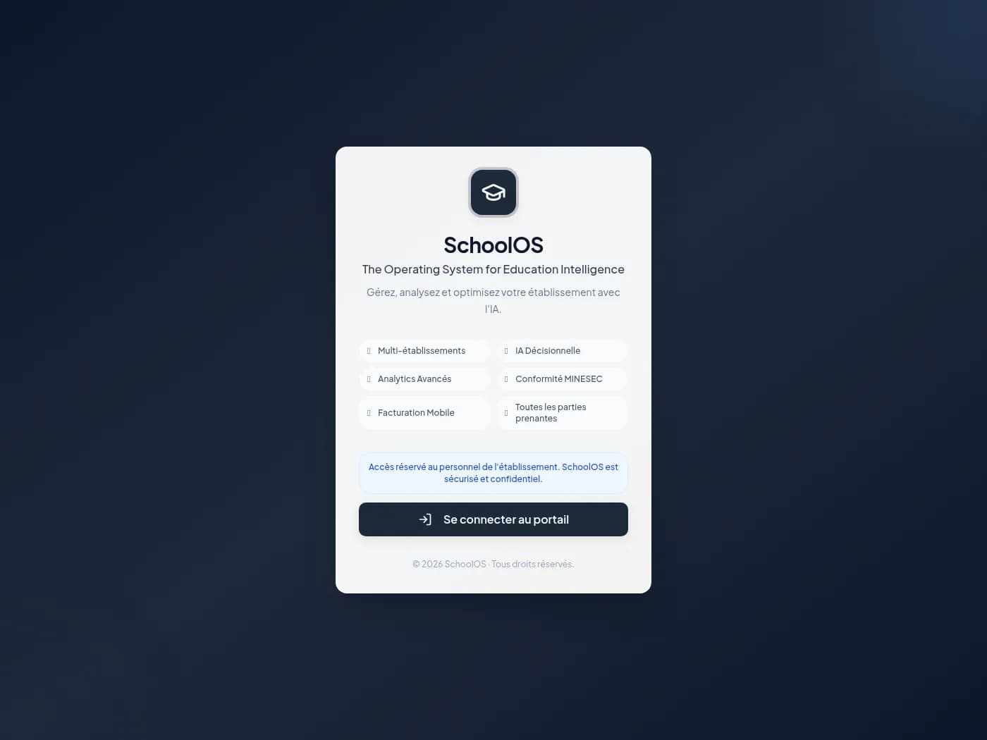 Parcours Scolaire Connecté