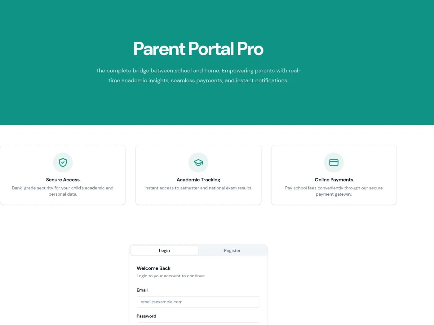 Parent Portal Pro