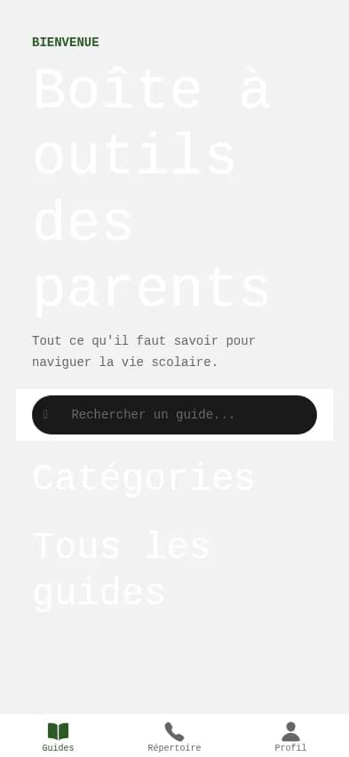 Parent School Toolbox