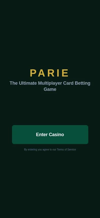 Parie Card Game