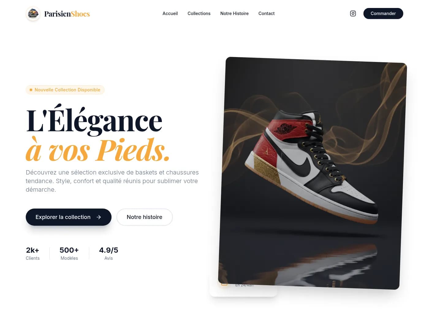 Parisien Shoes Showcase