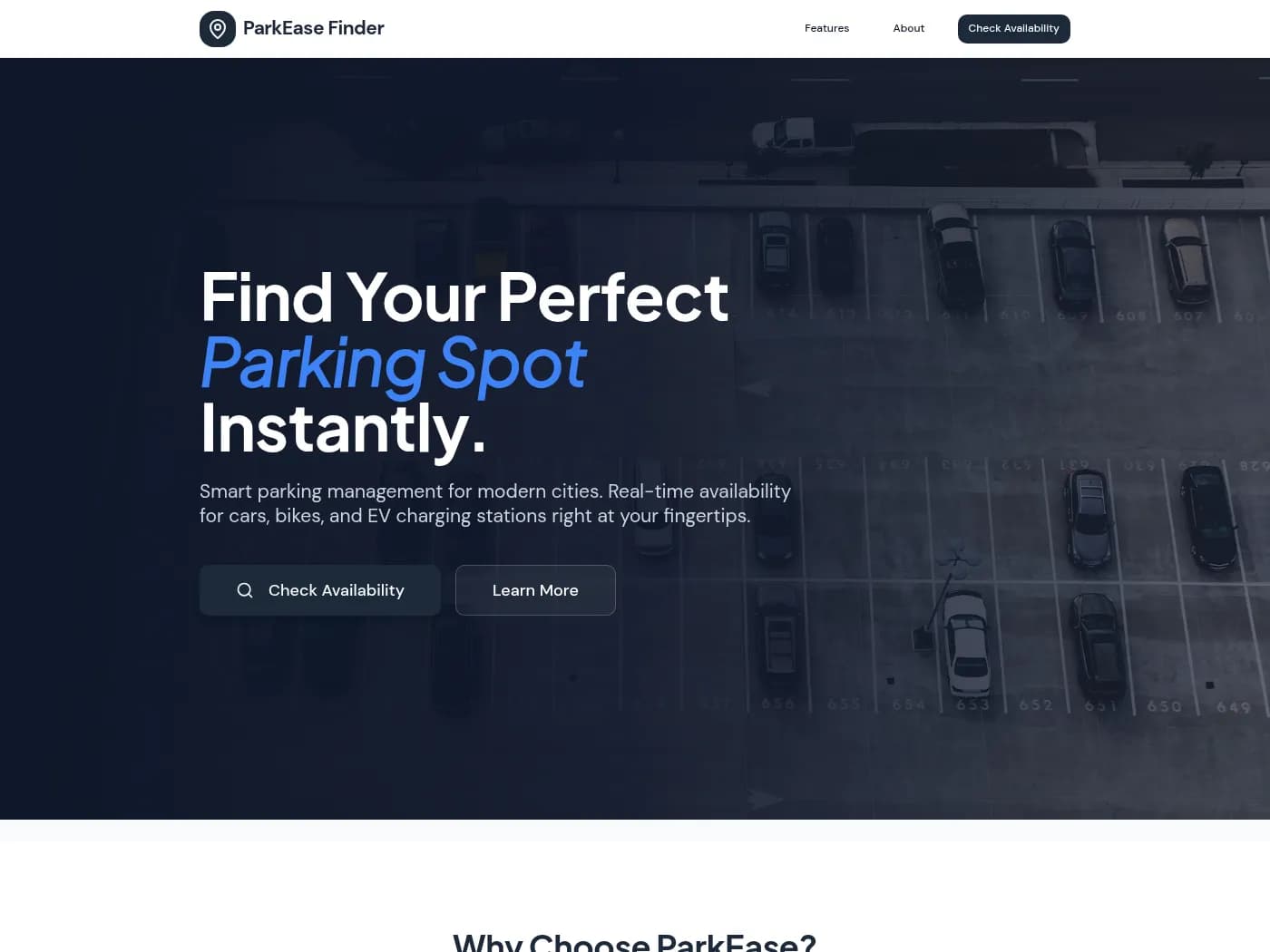 ParkEase Finder