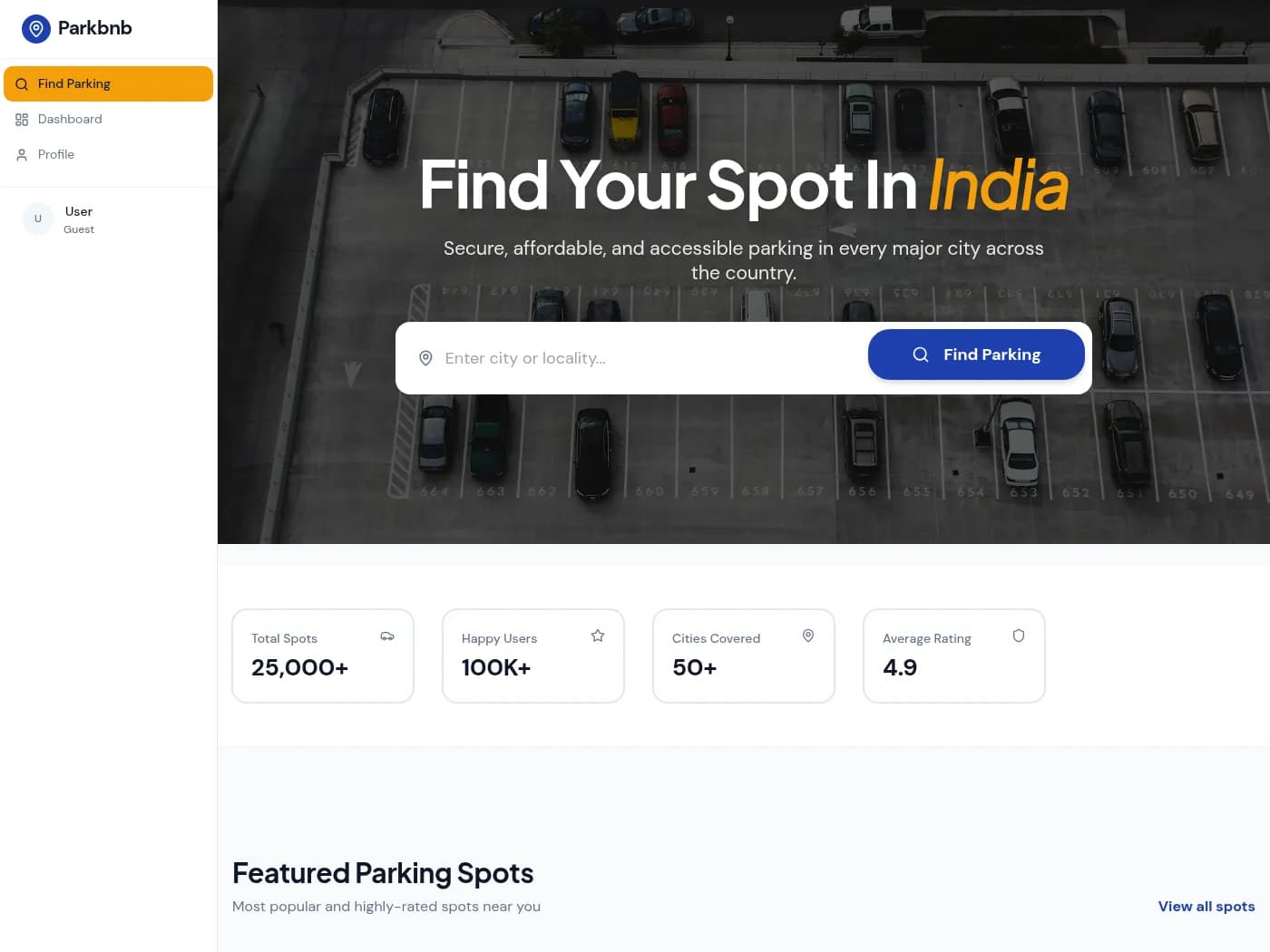 Parkbnb India