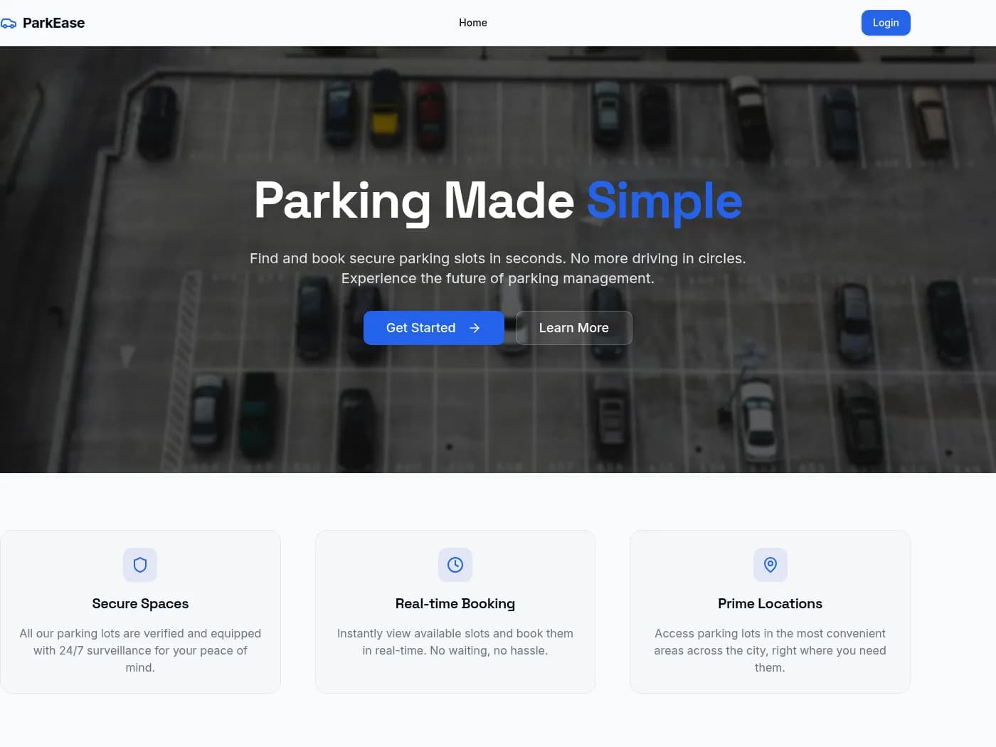 ParkEase Portal