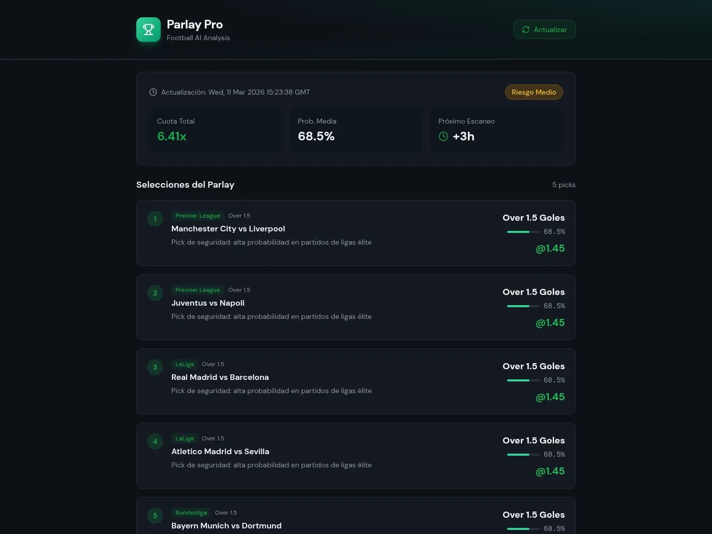 Parlay Pro Football AI