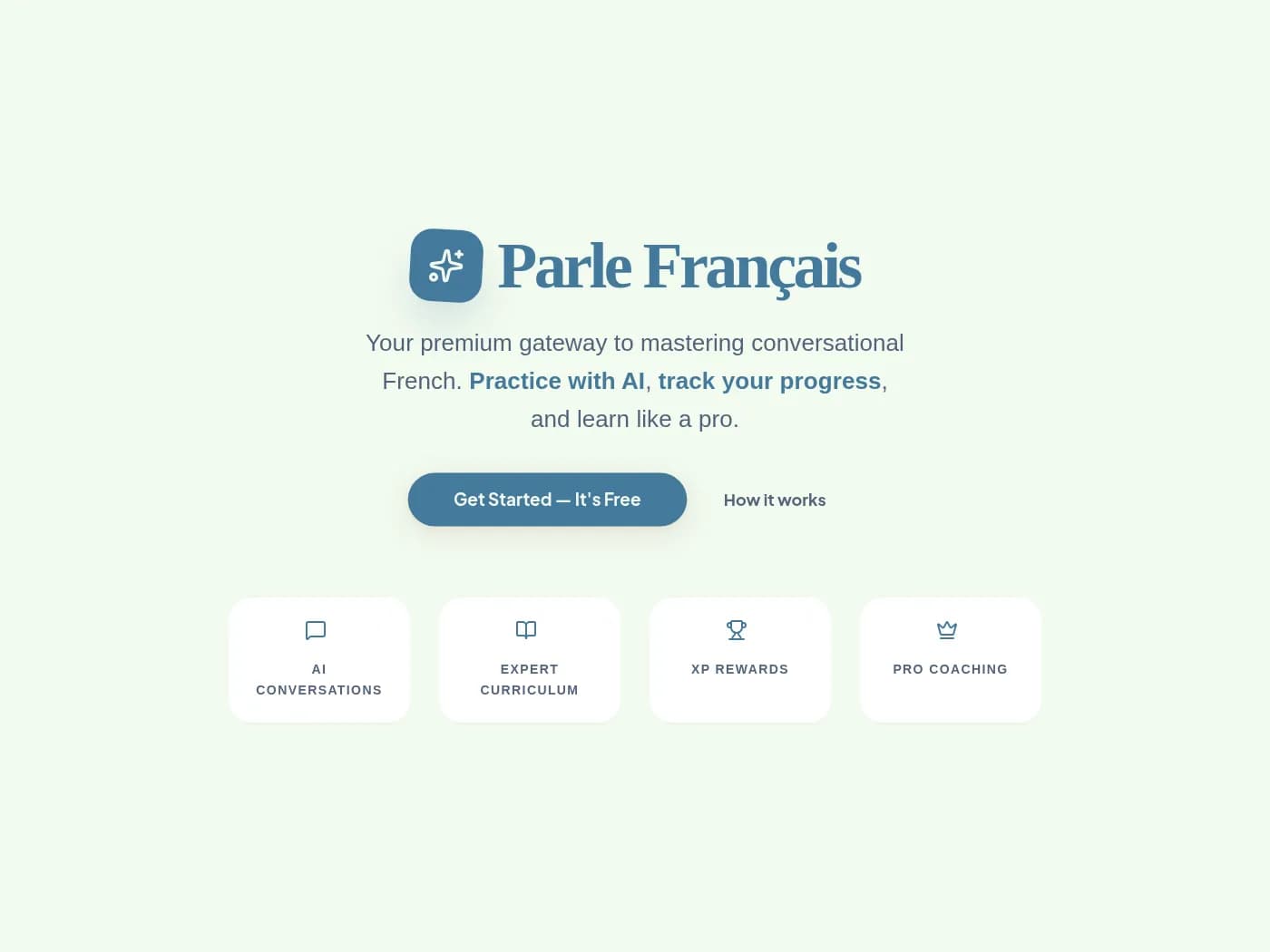 Parle Francais
