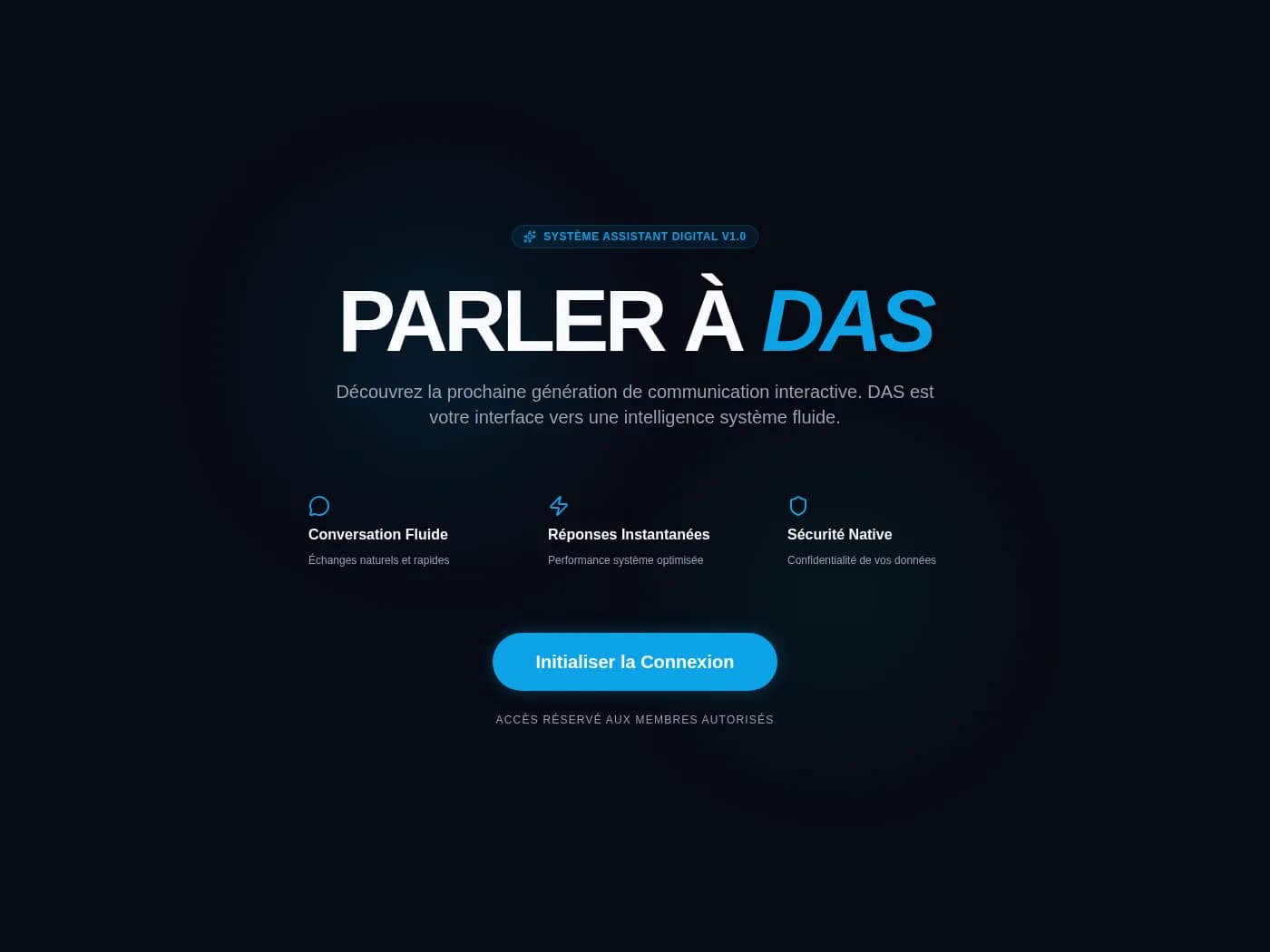 Parler à DAS
