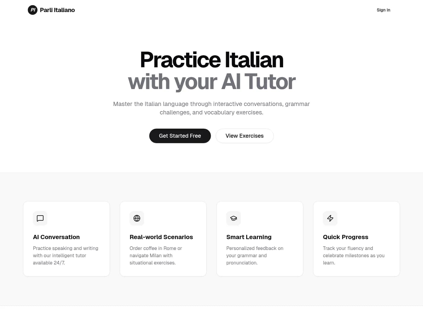 Parli Italiano