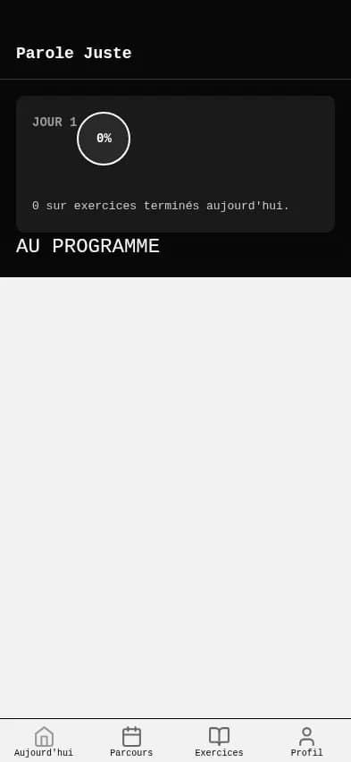 Parole Juste