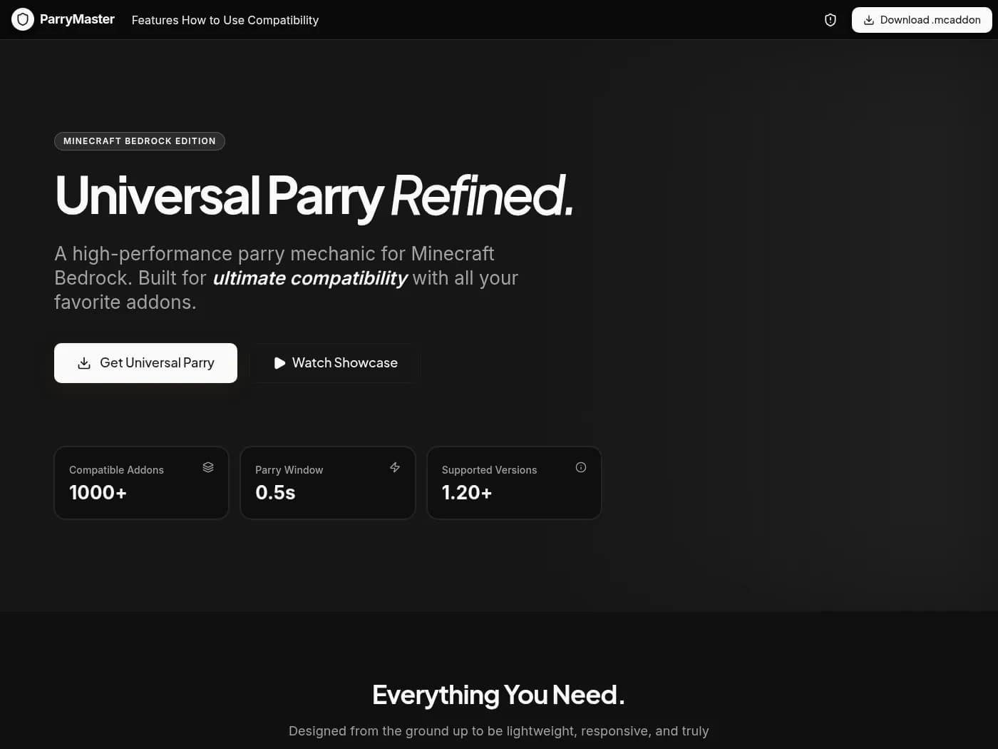 Universal Parry Addon