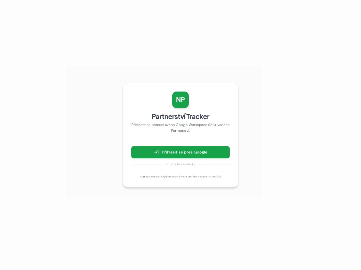 Partnerství Time Tracker